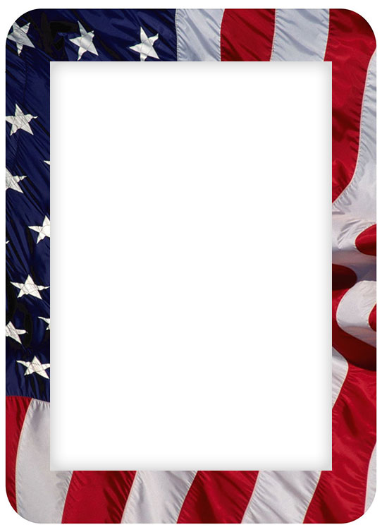 Printable American Flag Clip Art